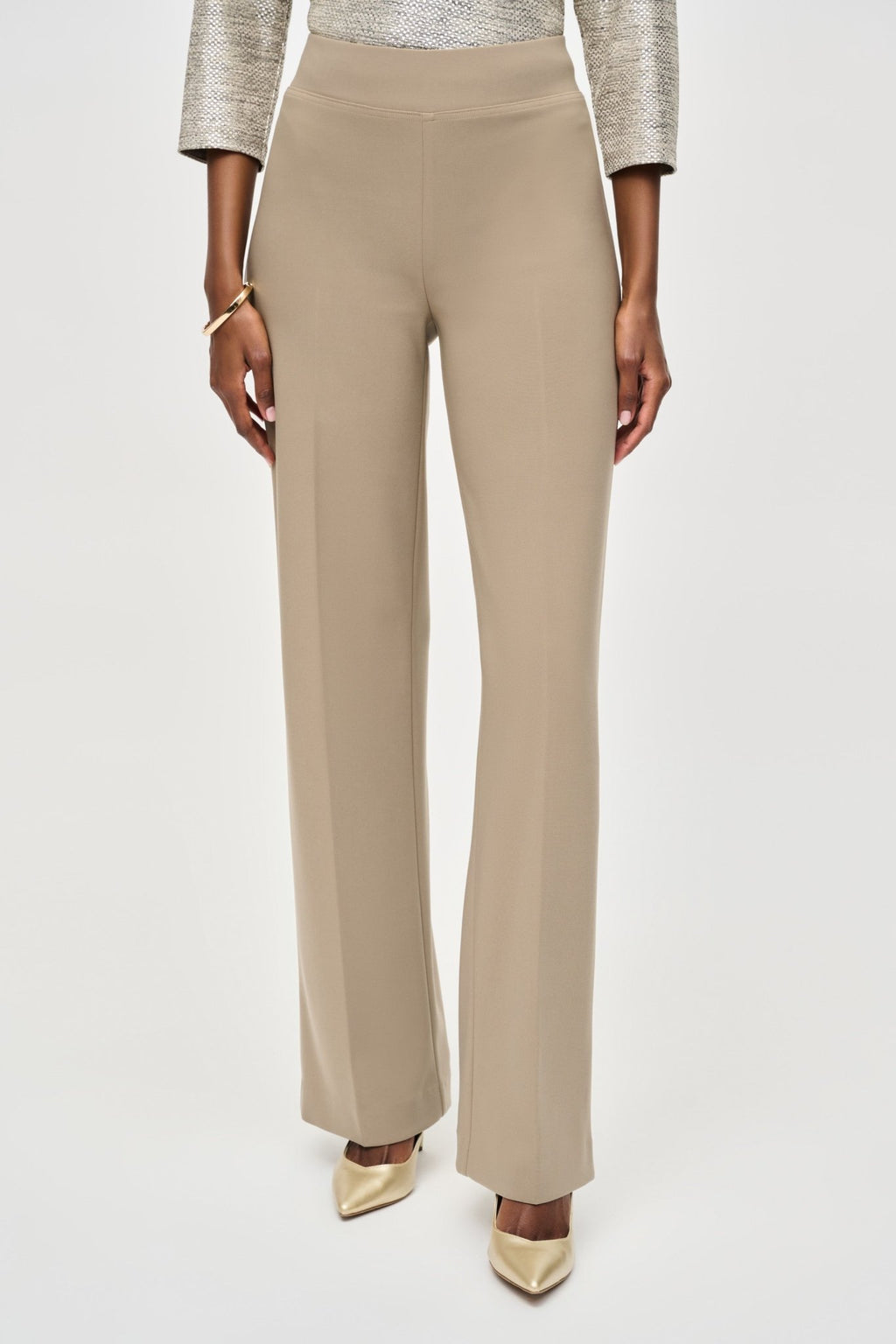 Joseph Ribkoff Classic Wide Leg Trousers Beige – MMJs Fashion